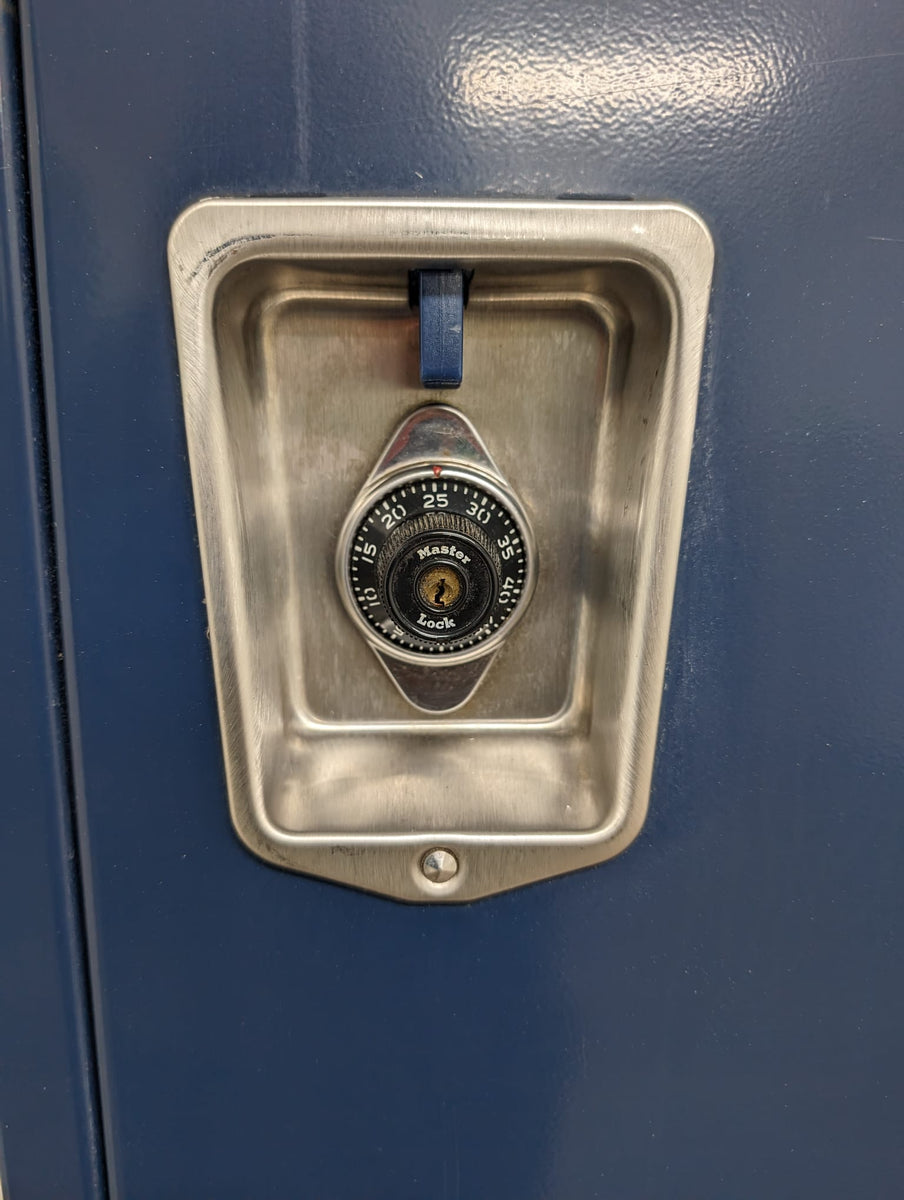 Penco Double Tier Lockers, Metal, 8 Doors w/ Combination Locks (RF ...