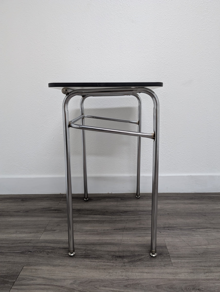 Melsur Adjustable Student Open Front Desk w/ Woodstone Top, U Brace (RF ...